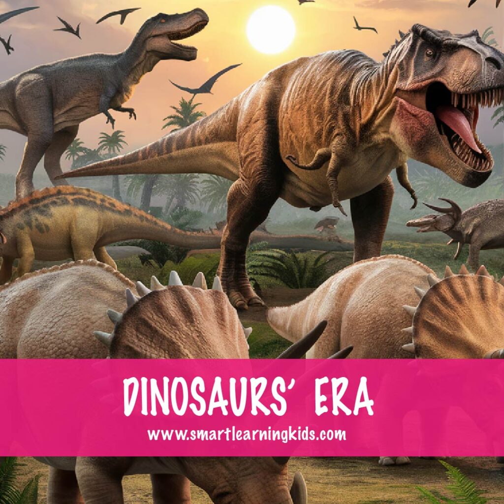 DINOSAURS’ ERA – ACTIVITY – Smart Learning Kids – downloadable ...